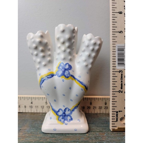 Unbranded | Accents | Vintage Three Finger Vase Made In Portugal Hand ...